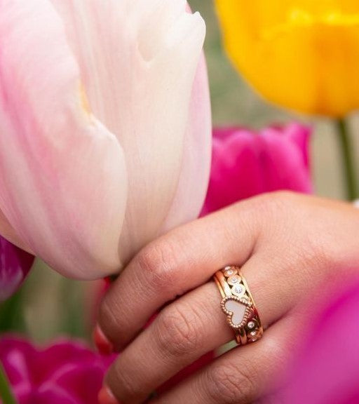 Big Love - iXXXi - Complete Ring - 8 mm Goudkleurig – AAAndacht